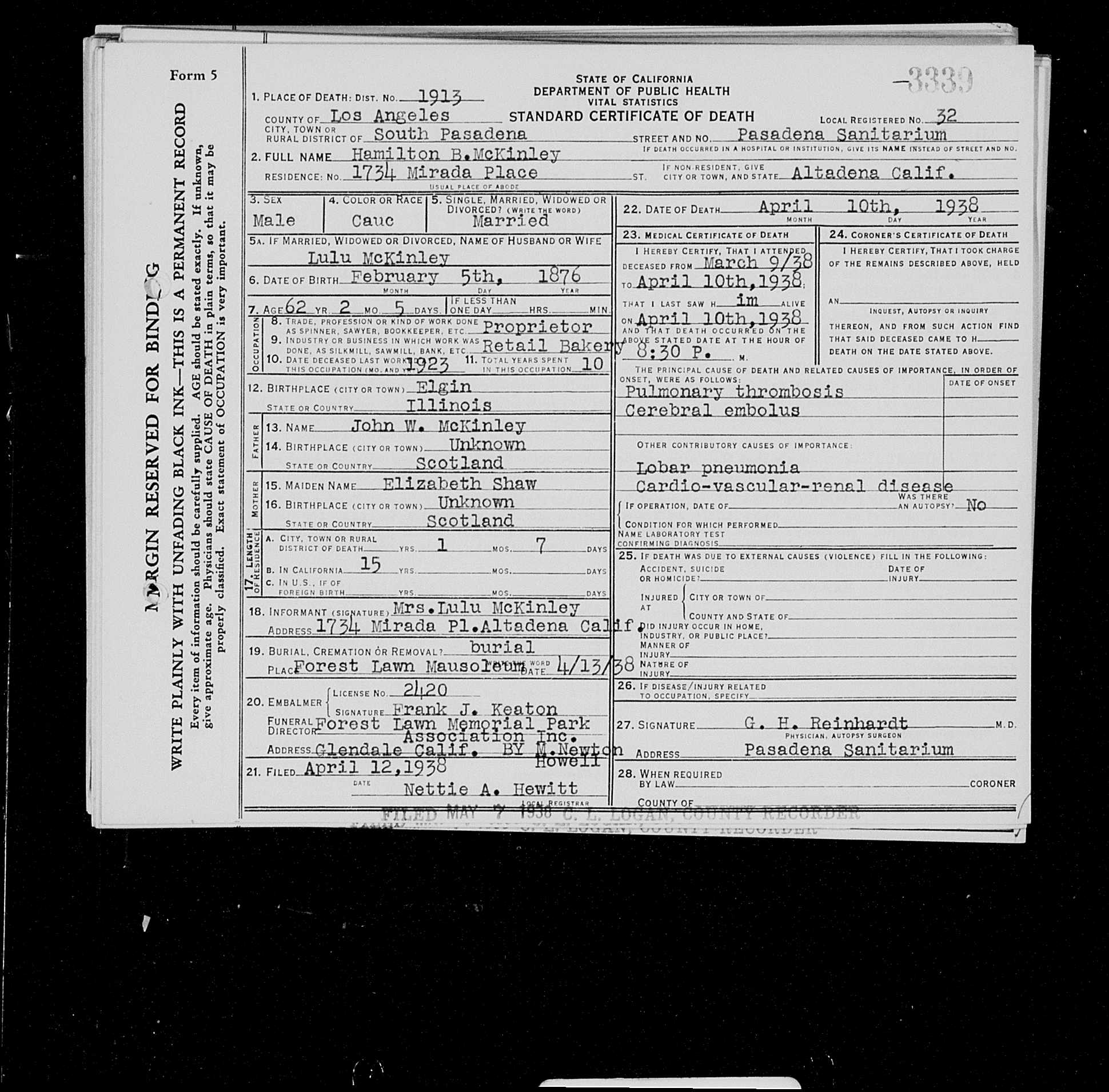 “Secret” Marriage in St. Joseph, Michigan in 1902 | Simply Art-Rageous!